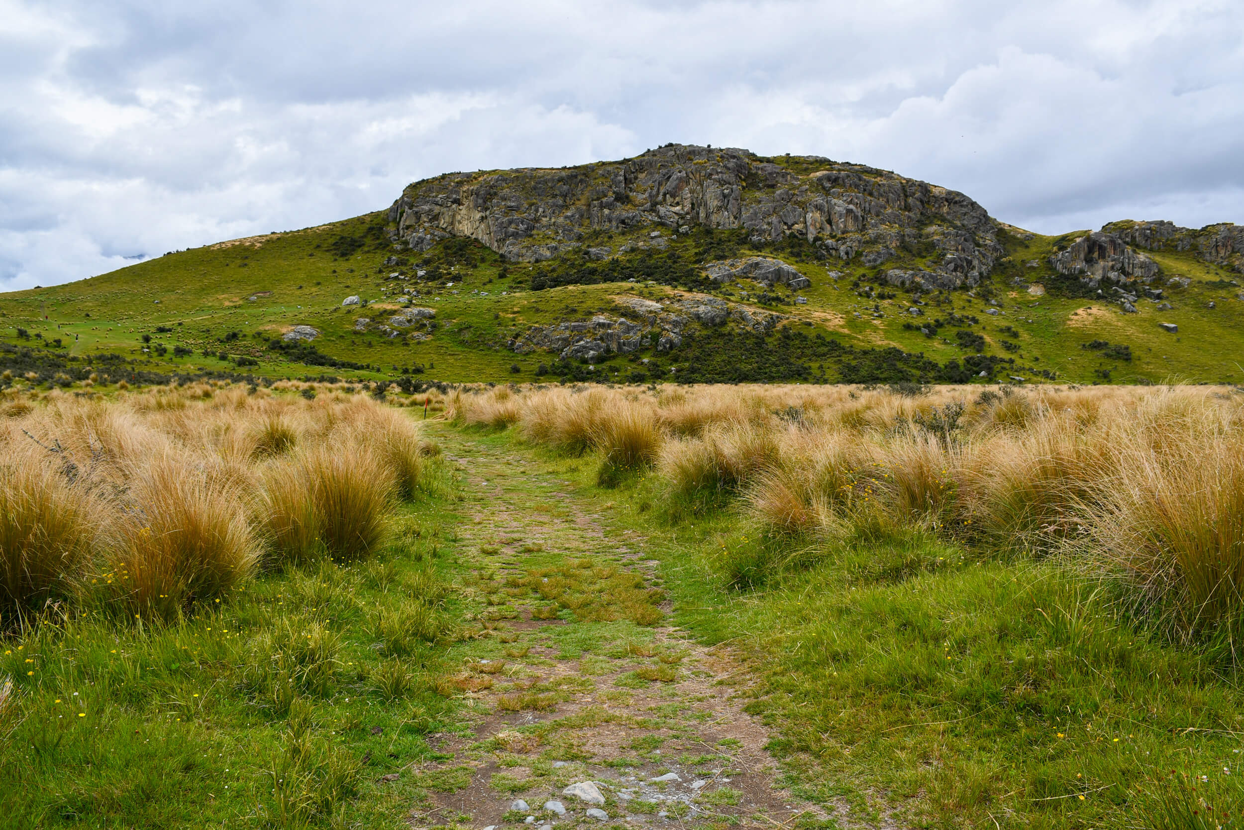Hiking the Mount Sunday Track in New Zealand to Edoras in Rohan ...